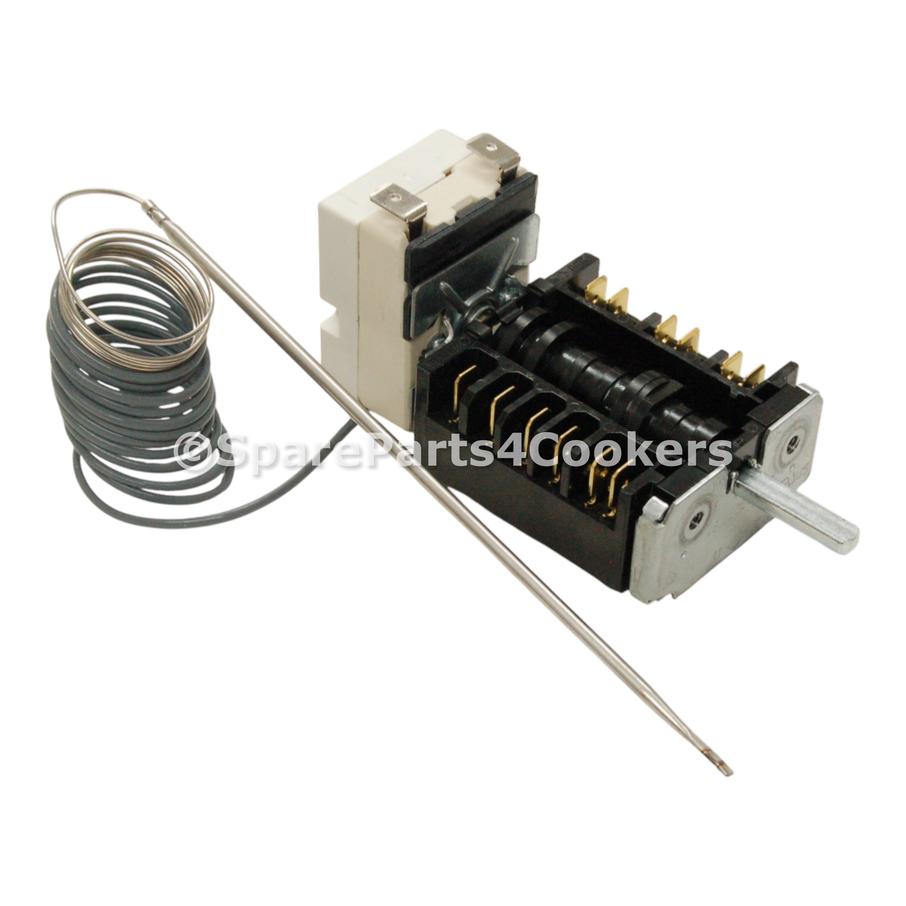 RANGEMASTER Genuine EGO Oven Multi Function Switch and Thermostat Assy ...